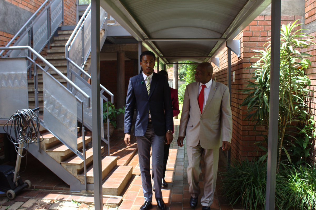 Jason Zhuwawo with Mr Chikanda – Zimbabwe Institute of ...