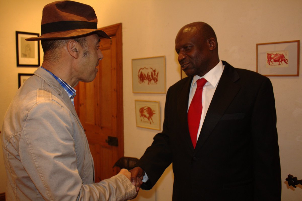 Italian Ambassador with Mr Chikanda – Zimbabwe Institute of ...